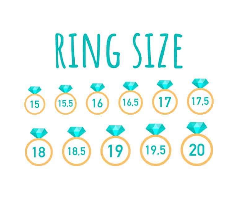Ring Size Chart Guide: How to Measure Ring Size + Printable